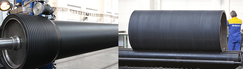 Rubber-coated Rollers :: Rubena.eu